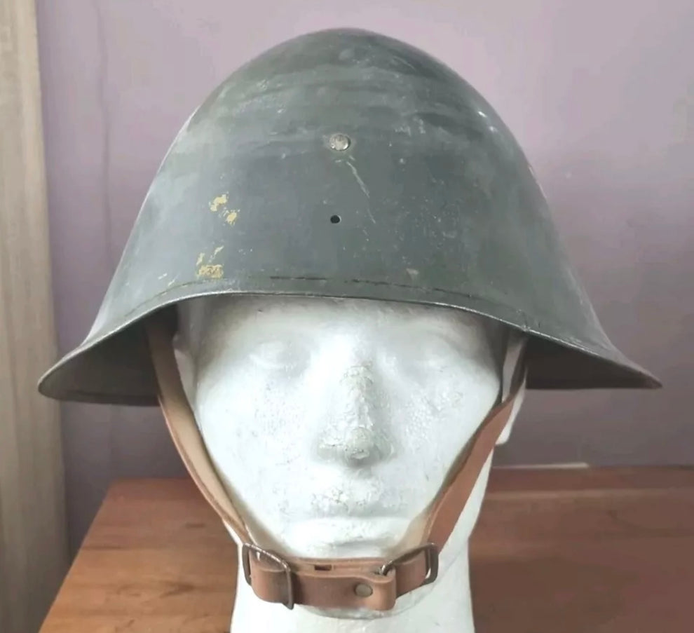 SOLD! WW2 Danish M23/41 Helmet – Peaks Militaria