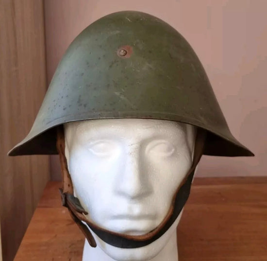 SOLD! WW2 Danish M23/M41 Steel Helmet – Peaks Militaria