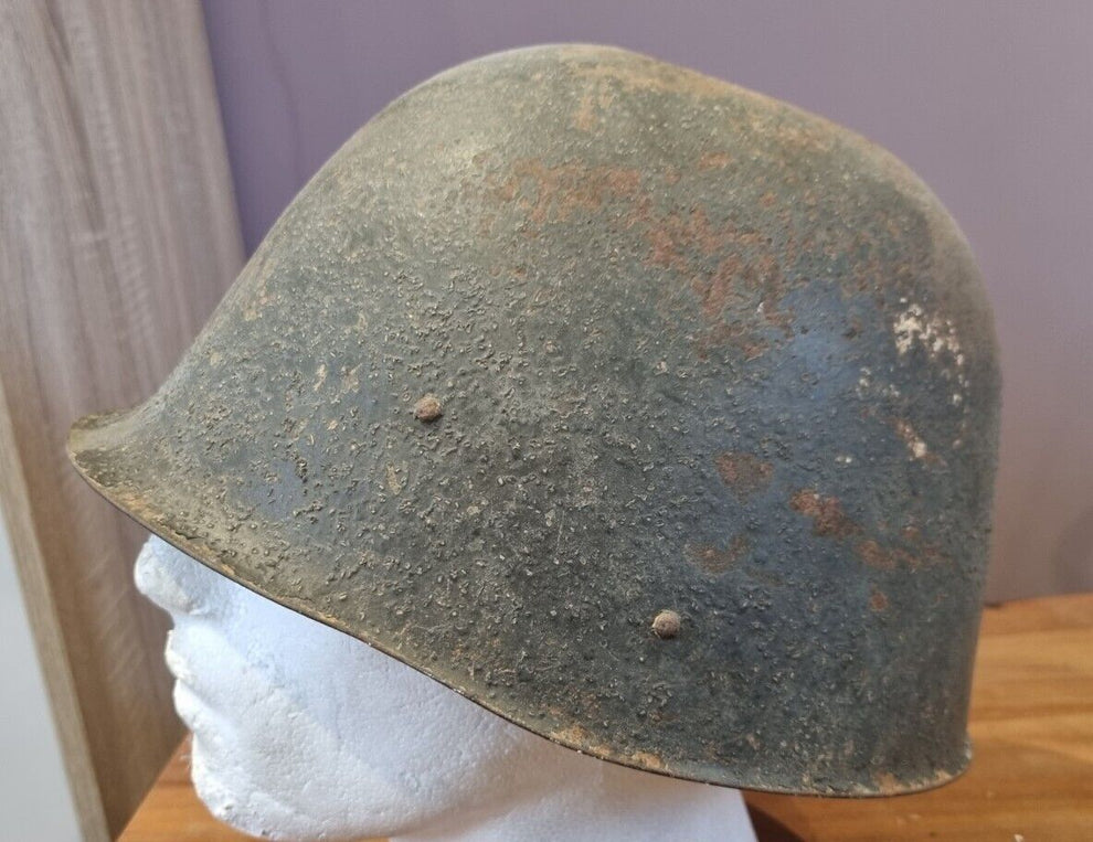 SOLD! WW2 Polish Wz31 'Salamandra' Relic Helmet. RARE! – Peaks Militaria